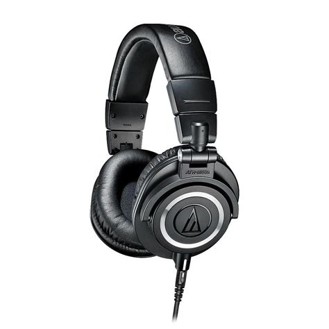 Fone De Ouvido Profissional Audio Technica Com Case Drivers 45mm Preto Ath M50x Kabum