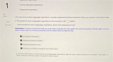Solved Consider The Data Presented In The Table Chegg