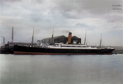 No42 Ivernia Launched In 1899 The Worlds Passenger Ships