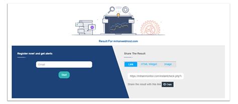 The Widget Displays The Amount Of Uptime Availability On Your Site