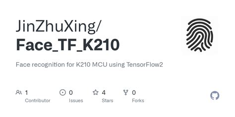 Github Jinzhuxing Face Tf K210 Face Recognition For K210 Mcu Using Tensorflow2