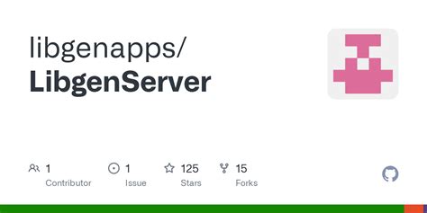 GitHub Libgenapps LibgenServer