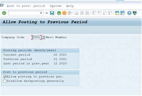 Period Closing And Opening In SAP MM How To Open And Close Periods