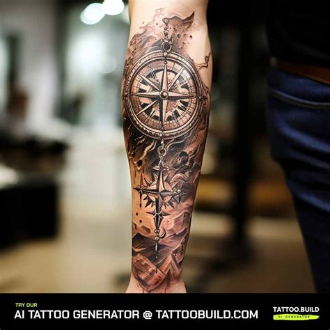 Compass Tattoo Designs Inspirations Compass Tattoo Design Compass