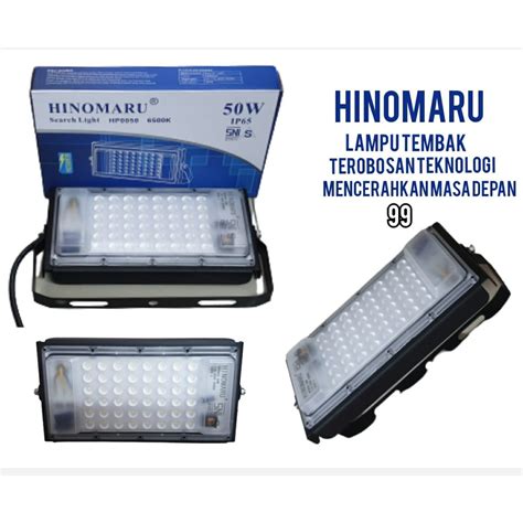 Jual HIMAWARI Lampu Sorot LED Lampu Tembak LED 50 Watt 6500K Dilengkapi Dengan Proteksi Petir