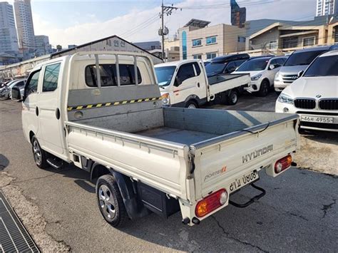 포터 1톤 카고 더블캡 초장축