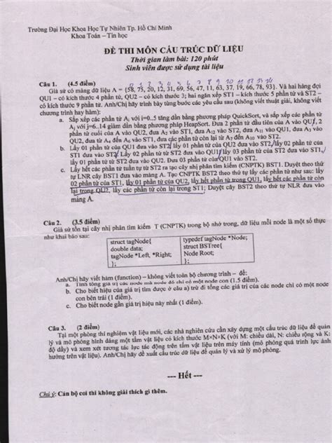 Cau Truc Du Lieu Va Giai Thuat Bui Tien Len Khtn Ctdl Gt 2011 2012