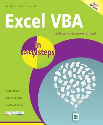 Excel Vba In Easy Steps By Mike Mcgrath Goodreads