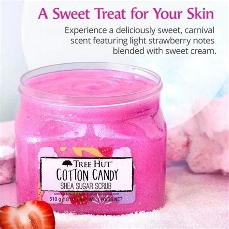 Tree Hut Sugar Scrub Cotton Candy 2Posh Beauty