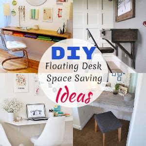 DIY Floating Desk Ideas For Home And Office DIYnCrafty