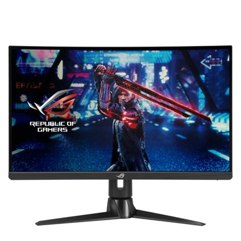 Asus Rog Strix Xg Aqv Wqhd P Hz Ms Freesync Curved Gaming Monitor Ekd Online