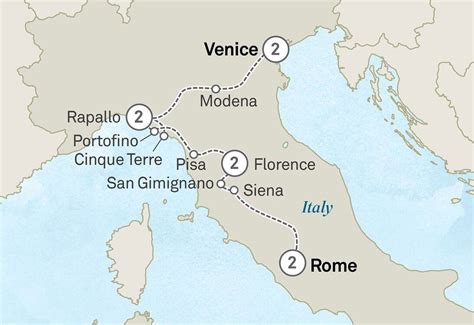 Map Of Rome To Venice From Rome To Venice The Best Way To Travel In