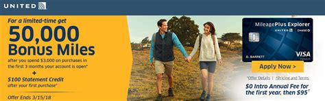 Expired Chase United Mileageplus Explorer Sign Up Bonus Of 50000