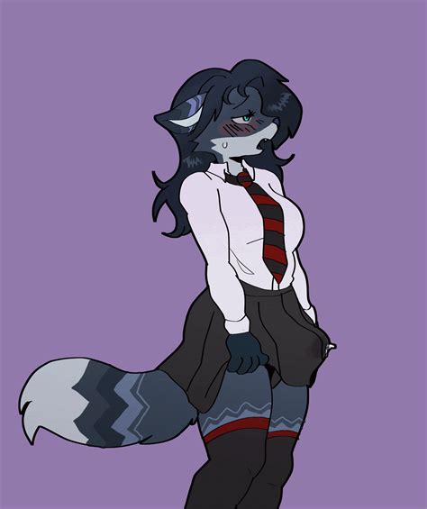 rule 34 1futa animated anthro blush bodily fluids bottomwear breasts