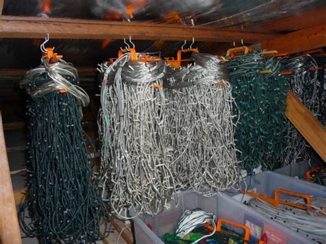 Storing Icicle Lights In Hanging Position Year Round How To Hang