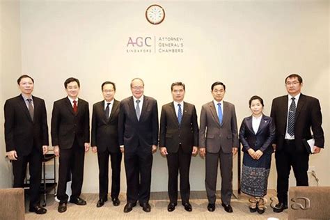 ລາວ ສິງກະໂປ ເພີ່ມທະວີການຮ່ວມມືວຽກງານໄອຍະການ