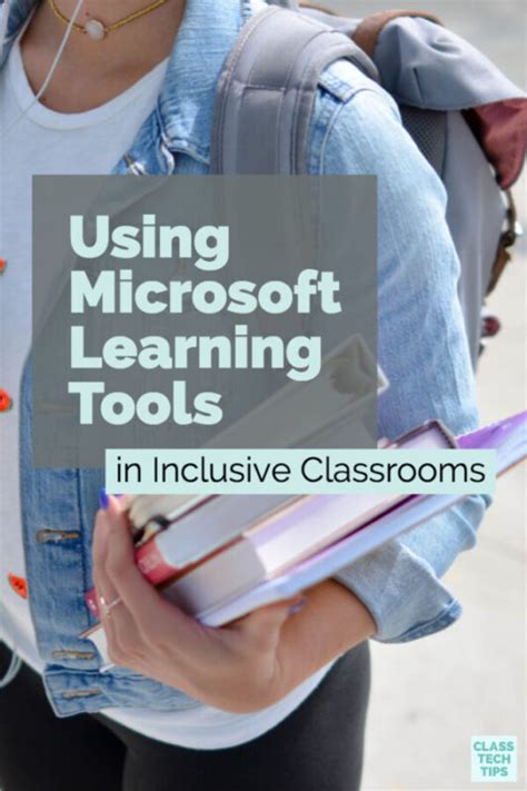 how to use microsoft learning tools in inclusive classrooms class
