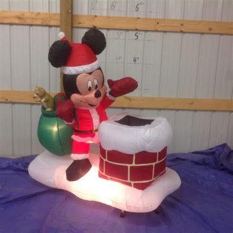 Gemmy Prototype Airblown Inflatable Christmas Disney Mickey Mouse