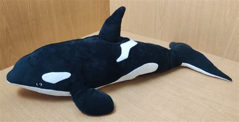 Ikea Blåvingad Blavingad Orca Killer Whale Soft Toy Plush Ebay Uk