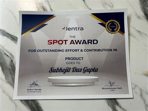 Subhojit Das Gupta On Linkedin Recognition Awards Goals Learning Motivation Futureofwork