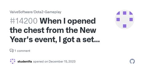 When I Opened The Chest From The New Years Event I Got A Set For Wk That Is Not Even In The