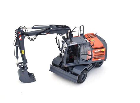 Atlas 185w Graafmachine Op Wielen Met Nokian Banden En Atlas Bak 132