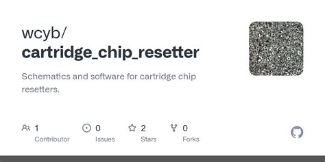 Github Wcybcartridgechipresetter Schematics And Software For
