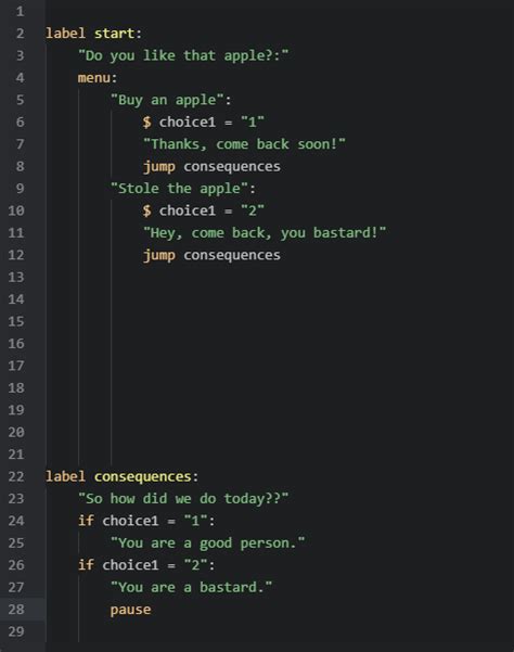Hello Ive Done This Little Renpy Code But I Cant Understand Why It