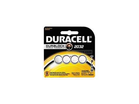 Duracell Duralock 3v 2032 Dl2032 Cr2032 Lithium Coin Cell Battery