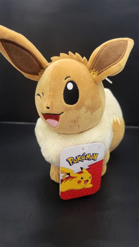 Pokemon Eevee Winking Plush The Curious Crow Company