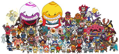 Yw3 Medallium Mural Quest But I Add A New Yokai Every Day 76 Nunchucky Yokaiwatch