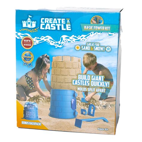 Create A Castle Basic Kit Sand Castle Molds Toys2learn