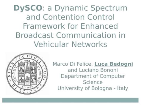 Dysco A Dynamic Spectrum And Contention Control Framework For Enhanced