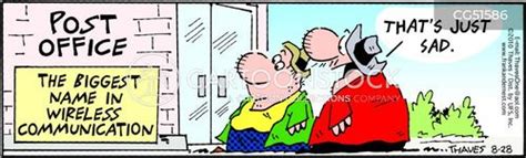 Communication Giants Cartoons And Comics Funny Pictures From Cartoonstock