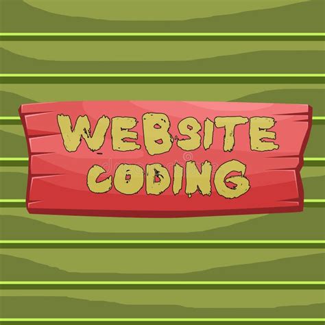 Conceptual Hand Writing Showing Website Coding Business Photo