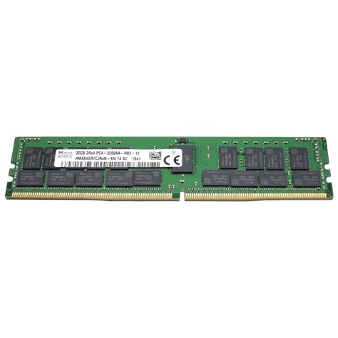 Hynix 32gb 3200mhz Ddr4 Ecc Rdimm Pc4 25600 Server Memory Ram