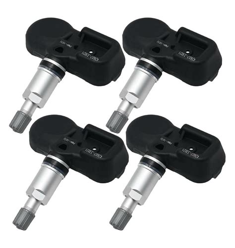 즈레니펙스 4pcs 42607 33021 Tpms 센서 타이어 공기압 센서 교체 도요타 코롤라 하이랜더 랜드 티몬