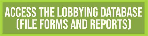 Legislative Session And Lobbying