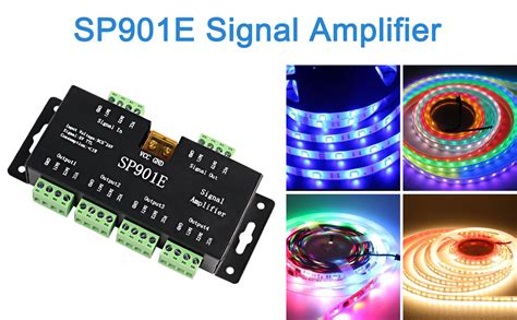 meiriyfa sp901e led pixel strip amplifier controller signal