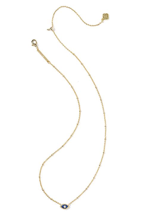 Kendra Scott Mini Evil Eye Pendant Necklace Nordstrom