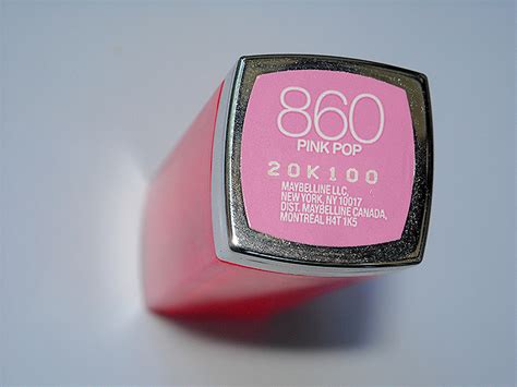Five By Five Maybelline Pink Pop Lipstick