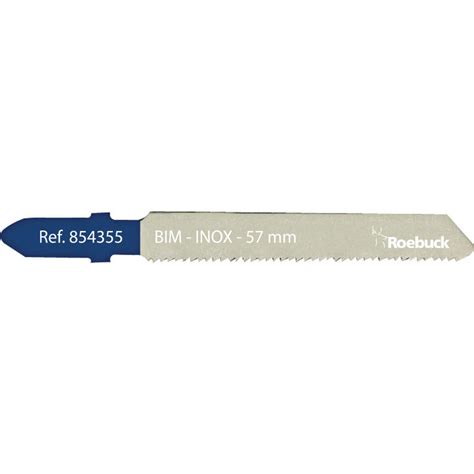 Lame Scie Sauteuse Inox Bi Metal Etui De 3 Lames Roebuck 854355