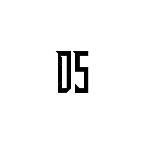Premium Vector Ds Monogram Logo Design Letter Text Name Symbol