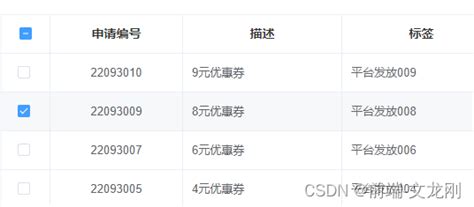 Element UI 表格 type selection 默认选中 源码巴士