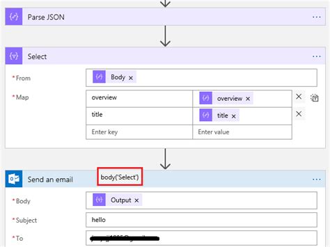 Azure Logicapp How To Use A Repeater In A Email Body Stack Overflow