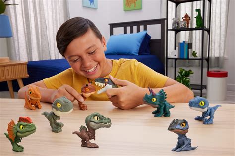 Jurassic World Mighty Little Biters Dinosaur Toy Mattel