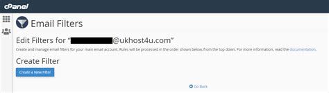 How To Create An Email Filter In CPanel UKHost4U