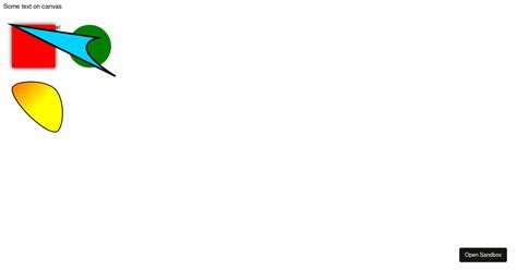 React Konva Shapes Demo Codesandbox