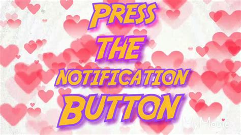 Notification Button Youtube