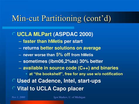 Ppt Large Scale Optimization In Vlsi Cad Powerpoint Presentation